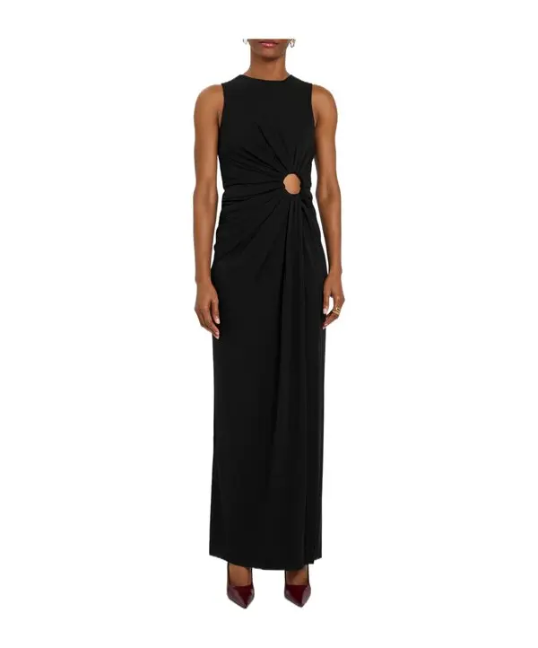 Sportmax Cut-out Crepe-jersey Maxi Dress