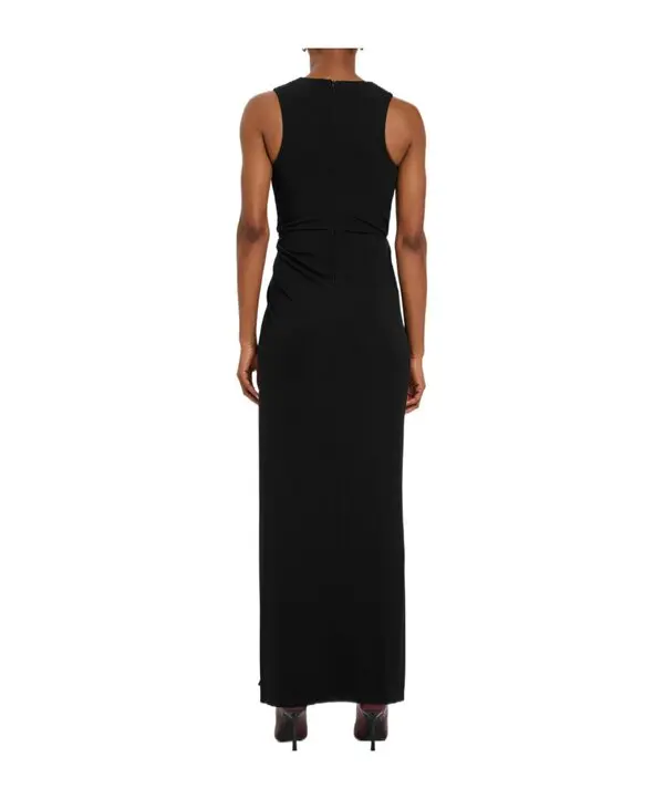 Sportmax Cut-out Crepe-jersey Maxi Dress
