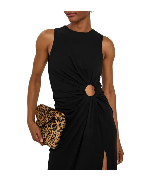Sportmax Cut-out Crepe-jersey Maxi Dress