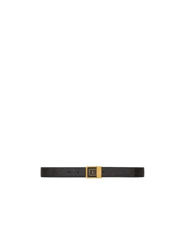 Saint Laurent La 66 Buckle Belt