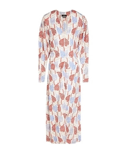 Isabel Marant Étoile V-neck Long-sleeved Dress