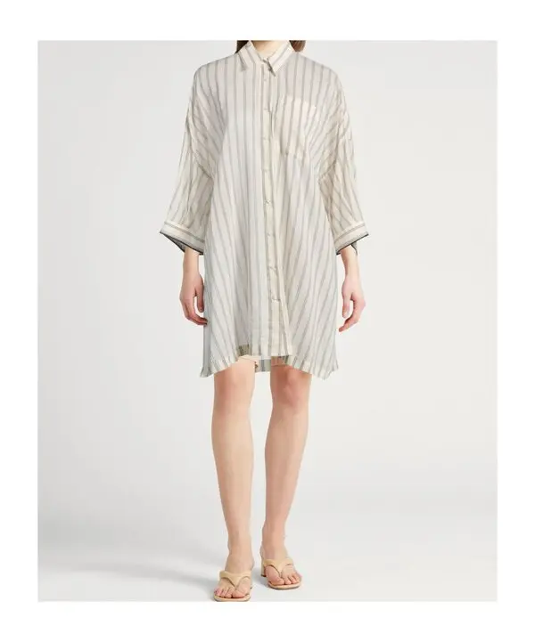 Brunello Cucinelli Striped Shirt
