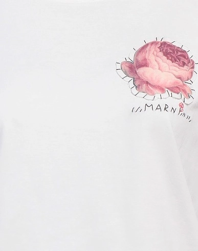Marni Solid-color Short-sleeved T-shirt