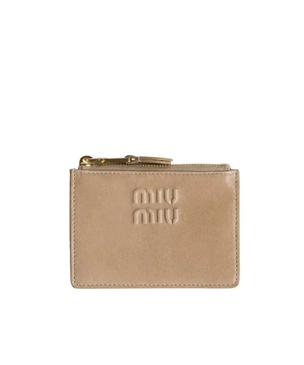 Miu Miu Nappa Leather Card Holder