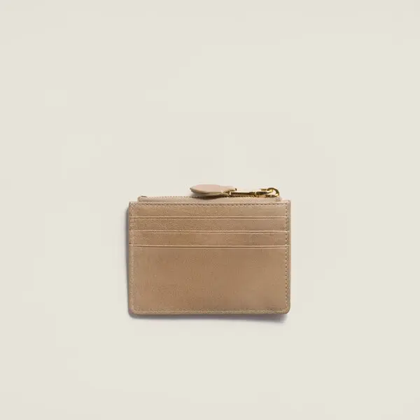 Miu Miu Nappa Leather Card Holder