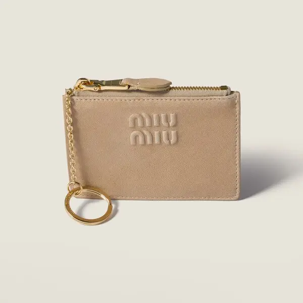 Miu Miu Nappa Leather Card Holder