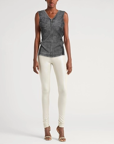 DIESEL® Denim Sleeveless V-neck Top