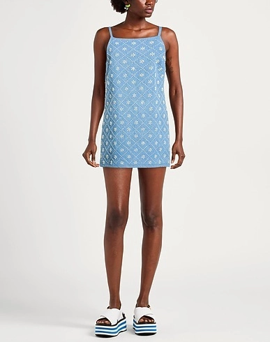 Rag & Bone Denim Halter Dress