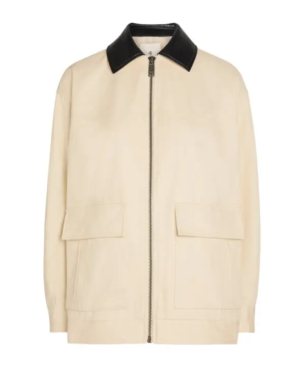 ANINE BING Holden Twill Jacket
