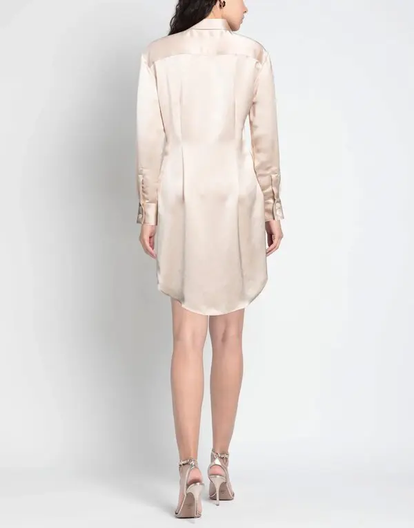 MAISON MARGIELA Satin Shirt Dress