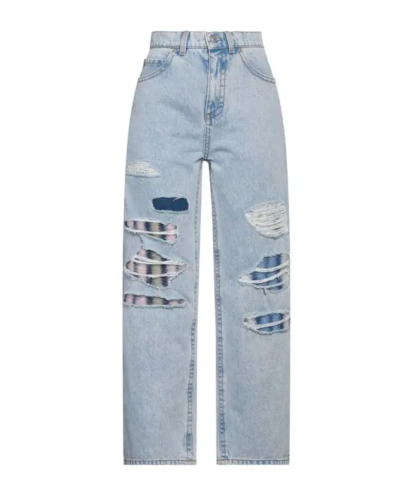 Marni Wide-leg Jeans With Patches