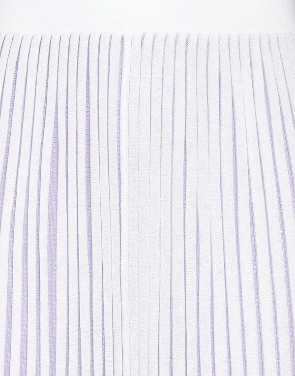 MAISON MARGIELA Two-tone Pleated Wide Leg Pants