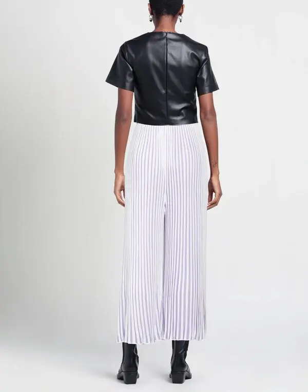 MAISON MARGIELA Two-tone Pleated Wide Leg Pants