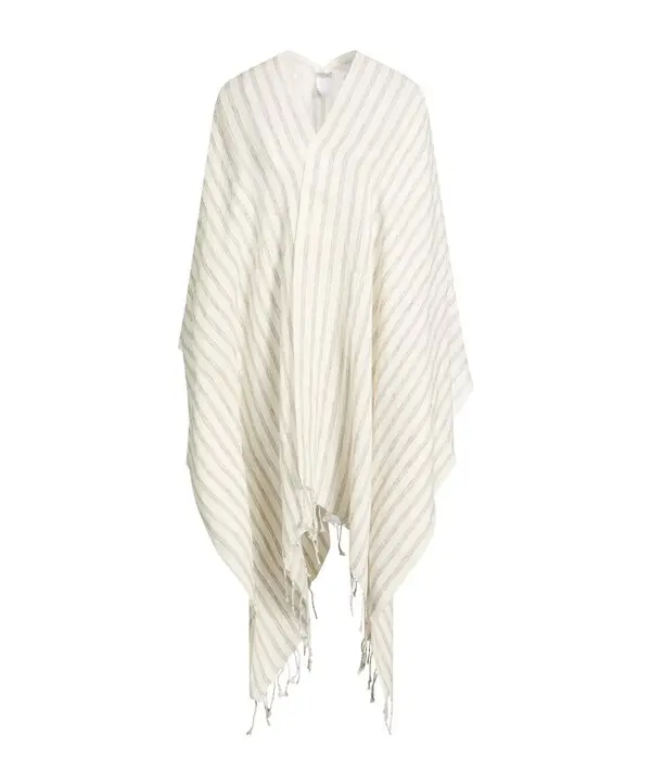 Brunello Cucinelli Striped Cloak
