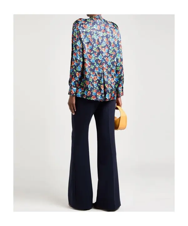 MAXCO. Max&co. Floral Print Long Sleeve Shirt