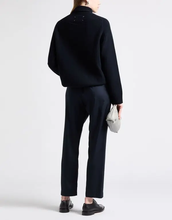 MAISON MARGIELA Solid Color Wool Turtleneck Sweater