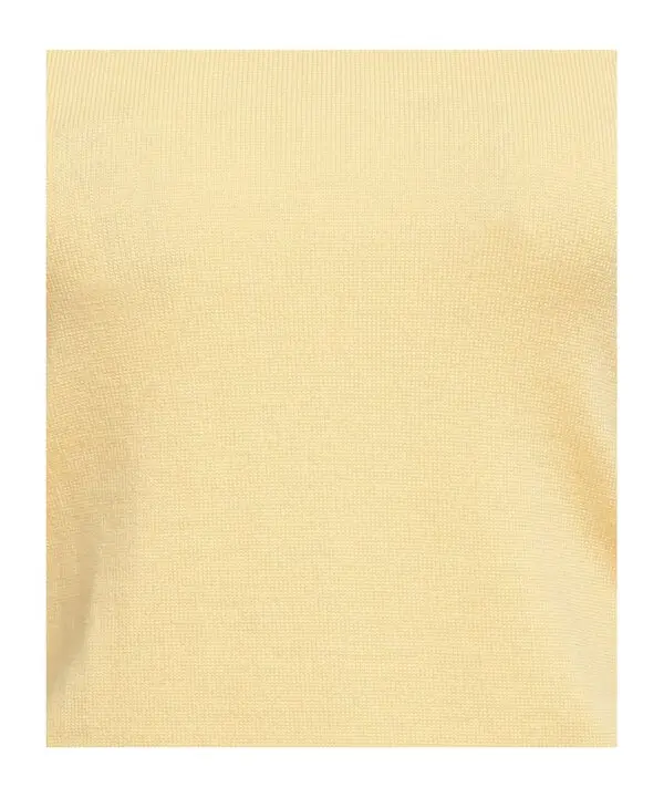 Sportmax Solid Knit Sleeveless Turtleneck