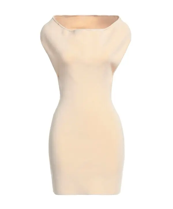 Jacquemus Short-sleeved Backless Mini Dress
