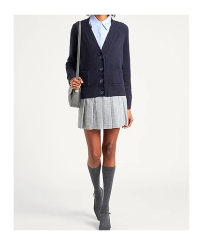 MAXCO. Max&co. V-neck Button-front Cardigan