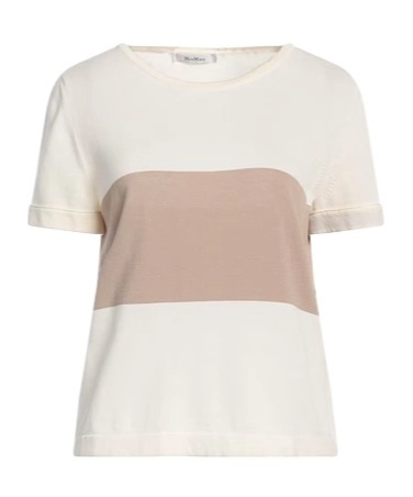 Max Mara Two-tone Crewneck T-shirt