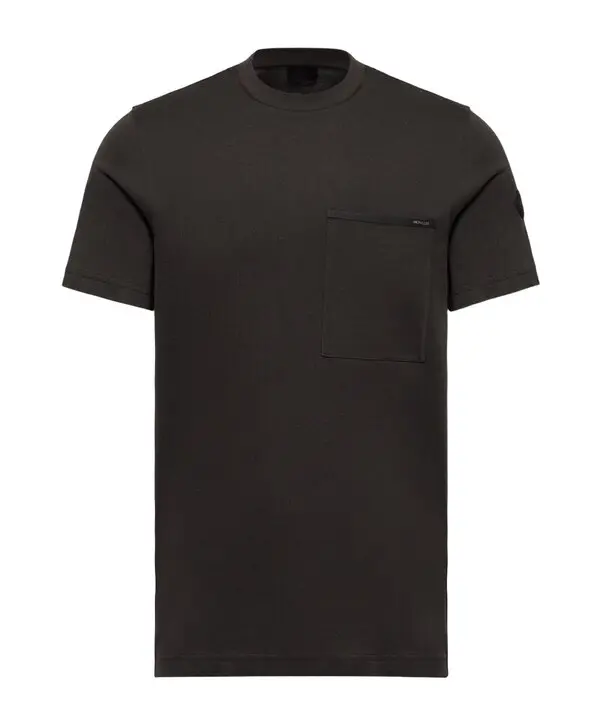 Moncler Cotton Jersey T-shirt With Chest Pocket