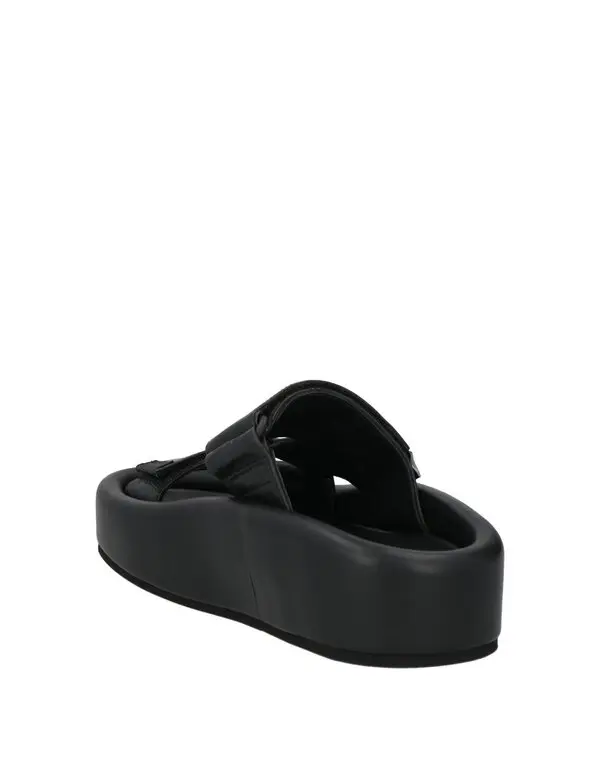 MAISON MARGIELA Leather Platform Sandals
