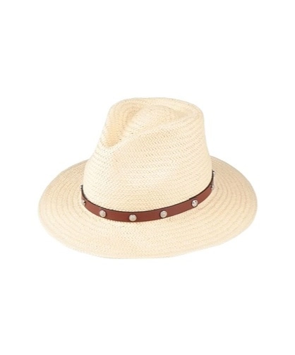 Rag & Bone Straw Sun Hat With Embellished Trim