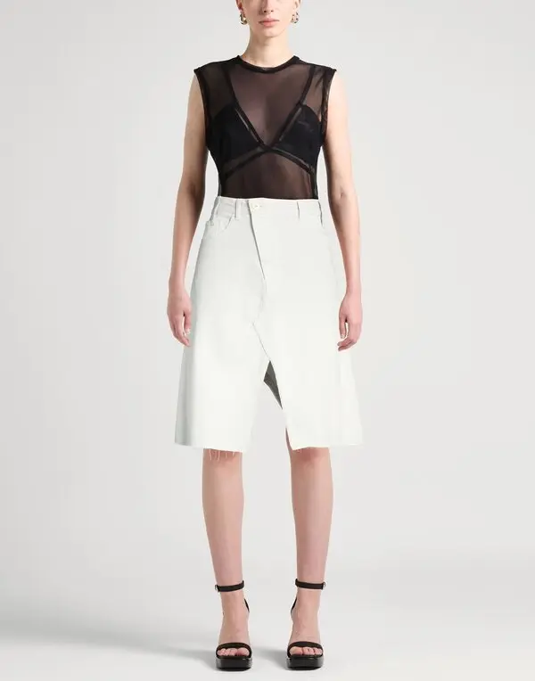 MAISON MARGIELA A-line Denim Skirt