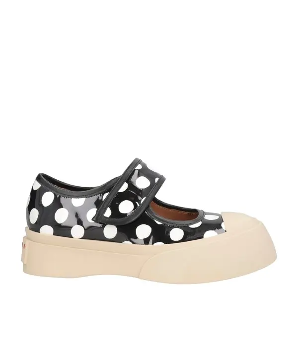 Marni Round-toe Low-heeled Shoes