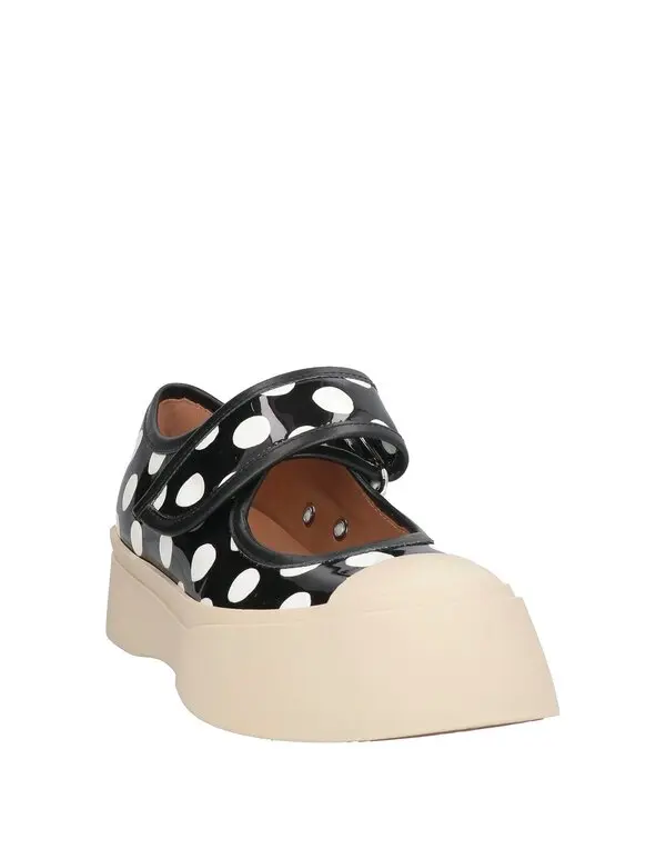 Marni Round-toe Low-heeled Shoes