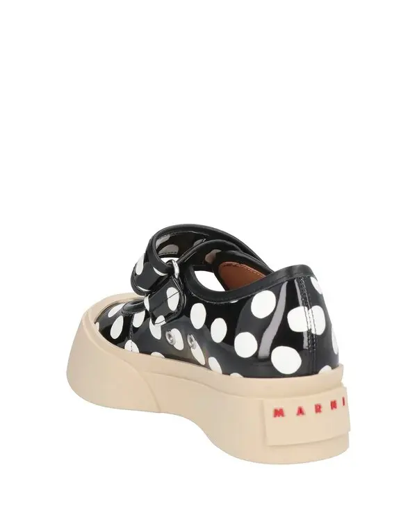Marni Round-toe Low-heeled Shoes
