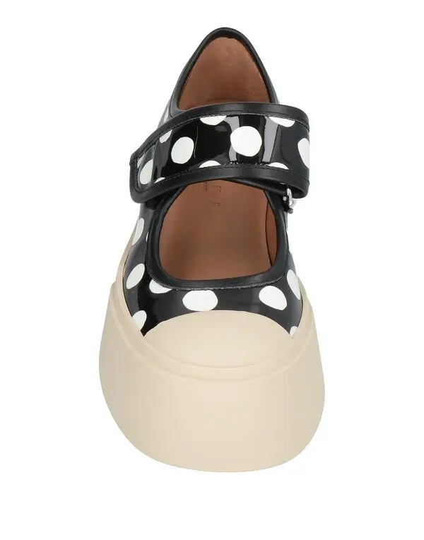 Marni Round-toe Low-heeled Shoes