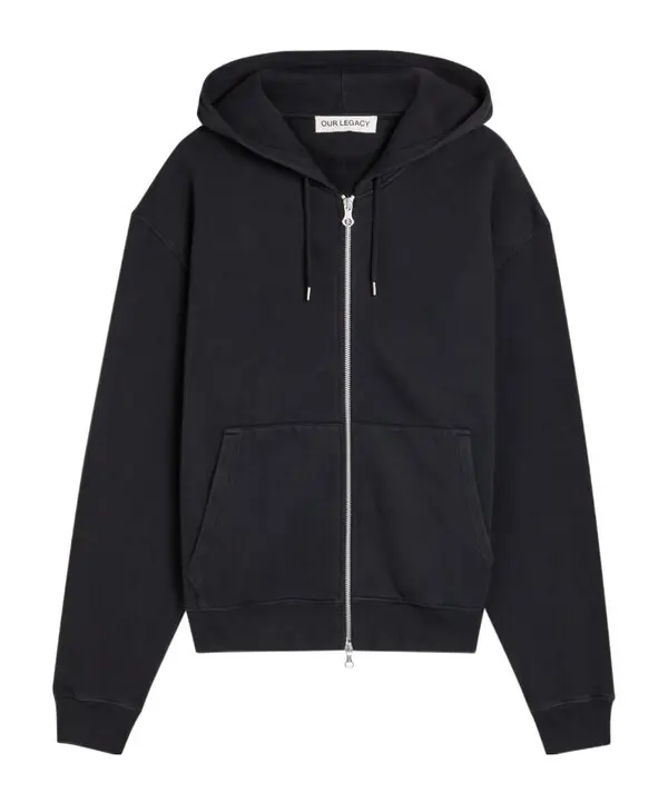 Our Legacy Hooded Cotton Sweatshirt - Black