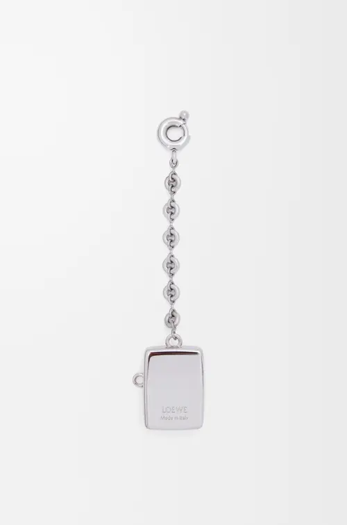 Loewe Fish Pendant Charm With Donut Chain