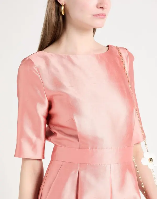 Max Mara Solid Short-sleeve Jumpsuit