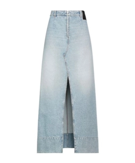 Sportmax Denim Maxi Skirt