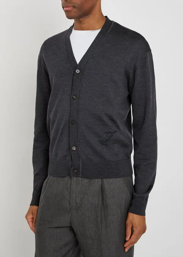 Jacquemus Le Cardigan Merino Wool-blend Cardigan