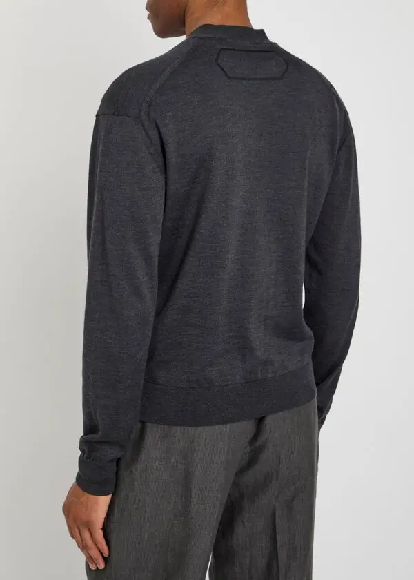 Jacquemus Le Cardigan Merino Wool-blend Cardigan