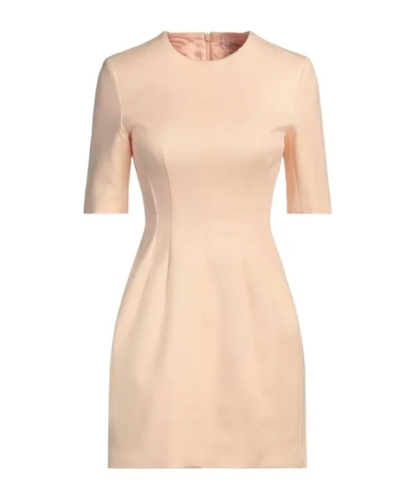 Sportmax Sheath Dress With Short Sleeves And Round Neck
