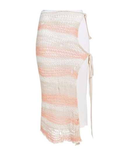 Sportmax Knitted Asymmetrical Midi Skirt