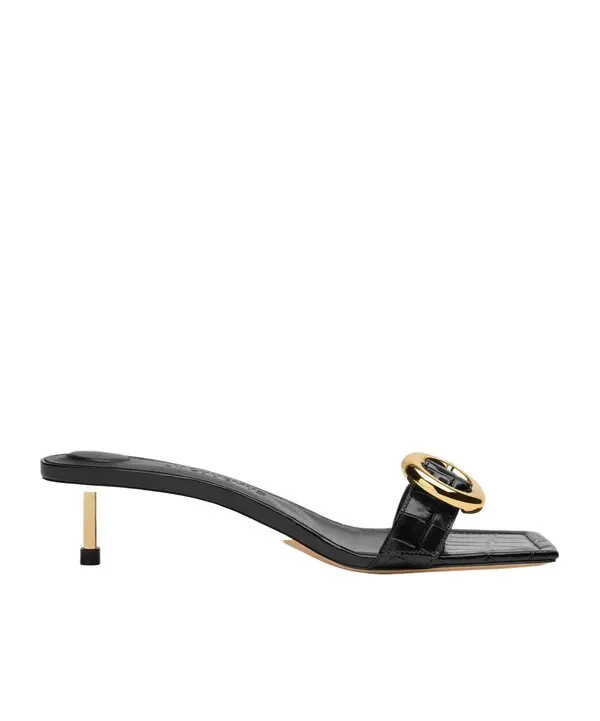 Jacquemus Les Sandales Regalo 40mm Mules - Black