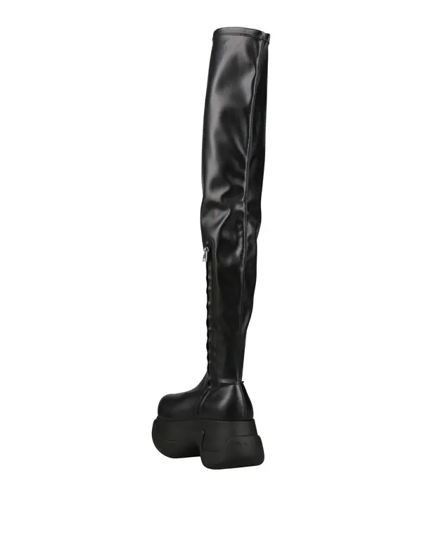 Marni Over The Knee Wedge Boots With Pointed Toe