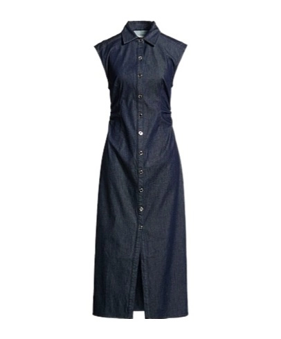 Rag & Bone Dark Wash Denim Shirt Dress
