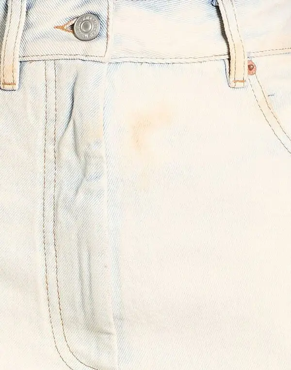 MAISON MARGIELA Tie-dye Flared Denim Skirt