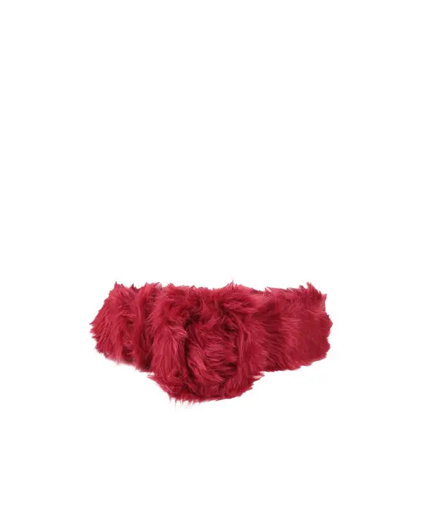 Marni Solid Color Suede Wide Belt