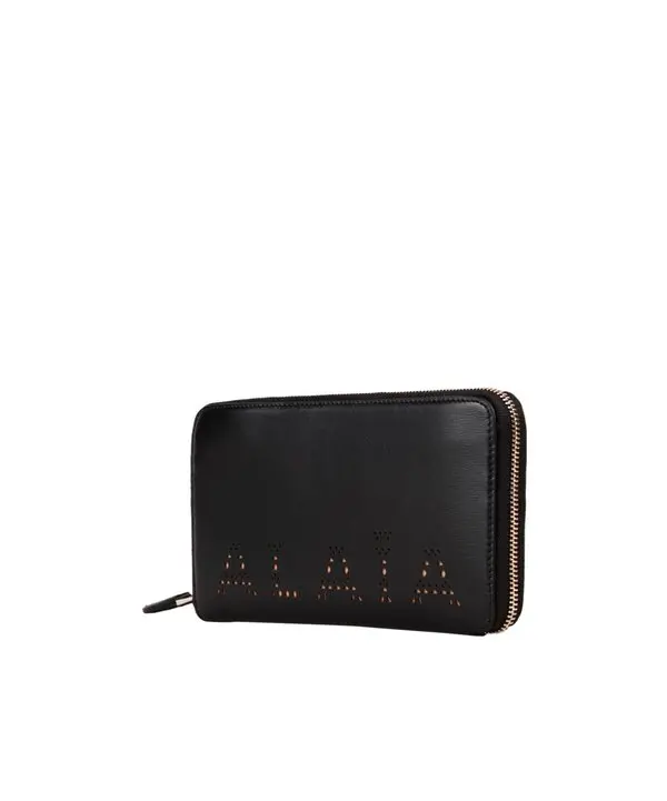 Alaïa Logo Logo Long Wallet