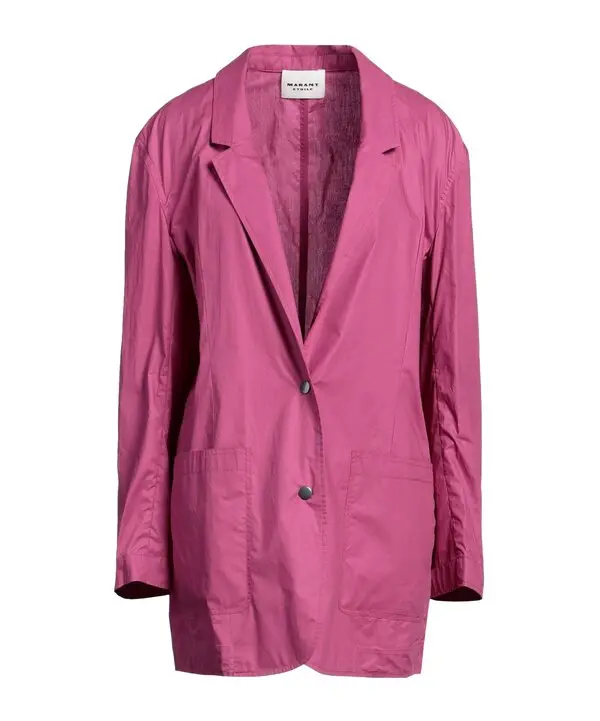 Isabel Marant Étoile Plain Colour Full-length Jacket