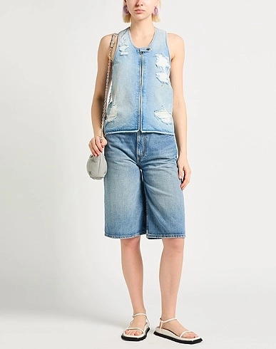 MAISON MARGIELA Washed Denim Vest