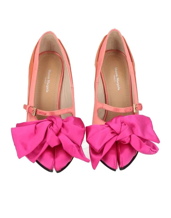 MAISON MARGIELA Two-tone Mary Jane High Heels