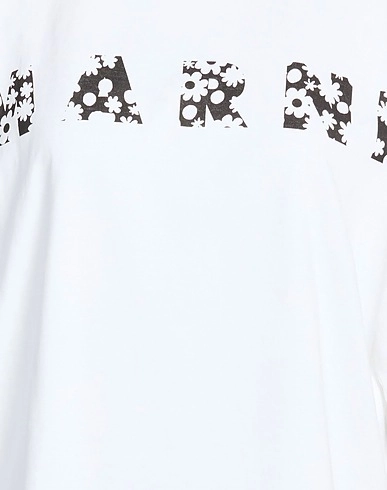 Marni Solid-color Printed T-shirt